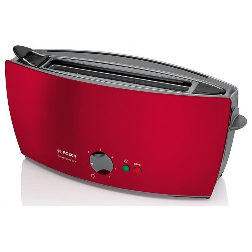 BOSCH GRILLE-PAIN 6 POSITIONS TAT6004 900 W ROUGE au meilleur prix en ...