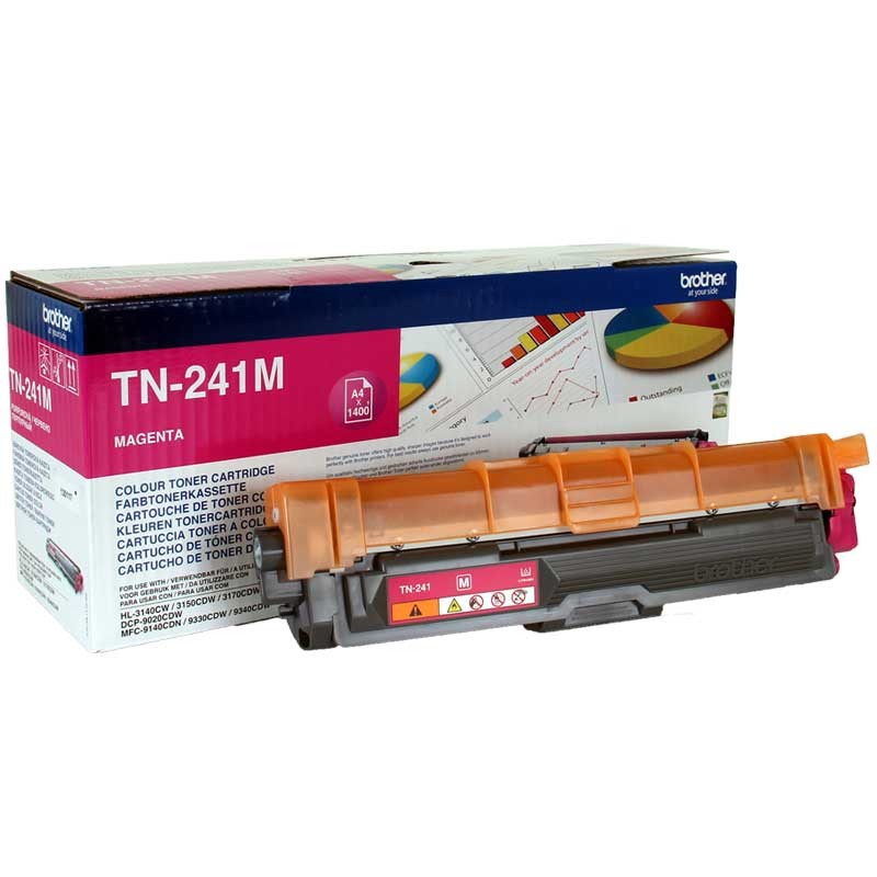 BROTHER Cartouche de Toner TN-241M Magenta - 1400 pages au meilleur ...
