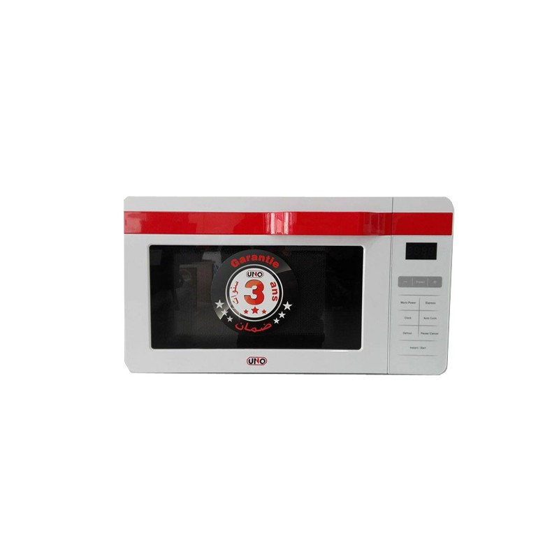 UNO Micro Onde Digital Blanc 800W au meilleur prix en Tunisie sur Mega.tn