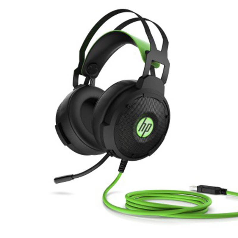HP MICRO CASQUE GAMER PAVILLION 600 NOIR & VERT (4BX33AA) au meilleur ...